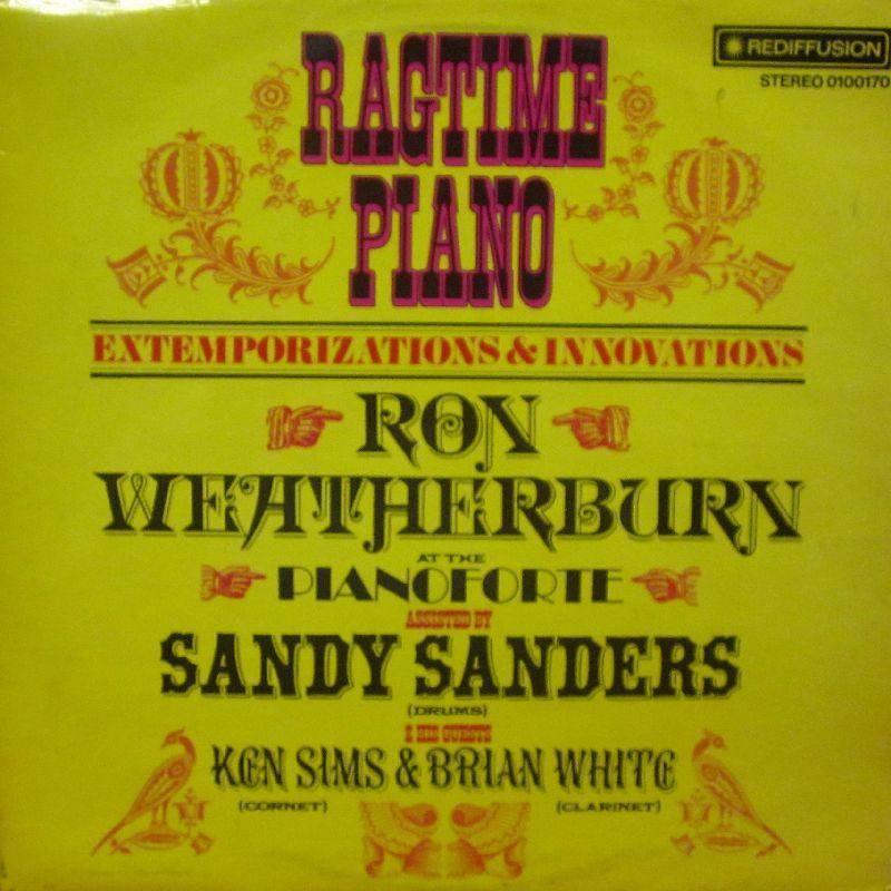 Ron Weatherburn(Vinyl LP)Ragtime Piano-Rediffusion-RIM 01 170-UK-1974 ...