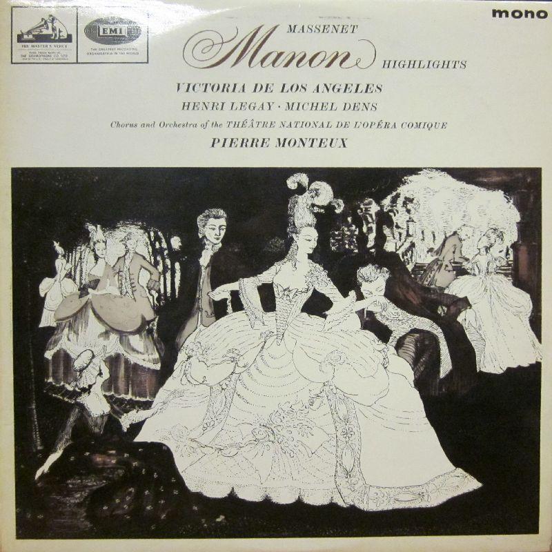Massenet(Vinyl LP)Manon-HMV-ALP 2105-UK-Ex-/NM | eBay