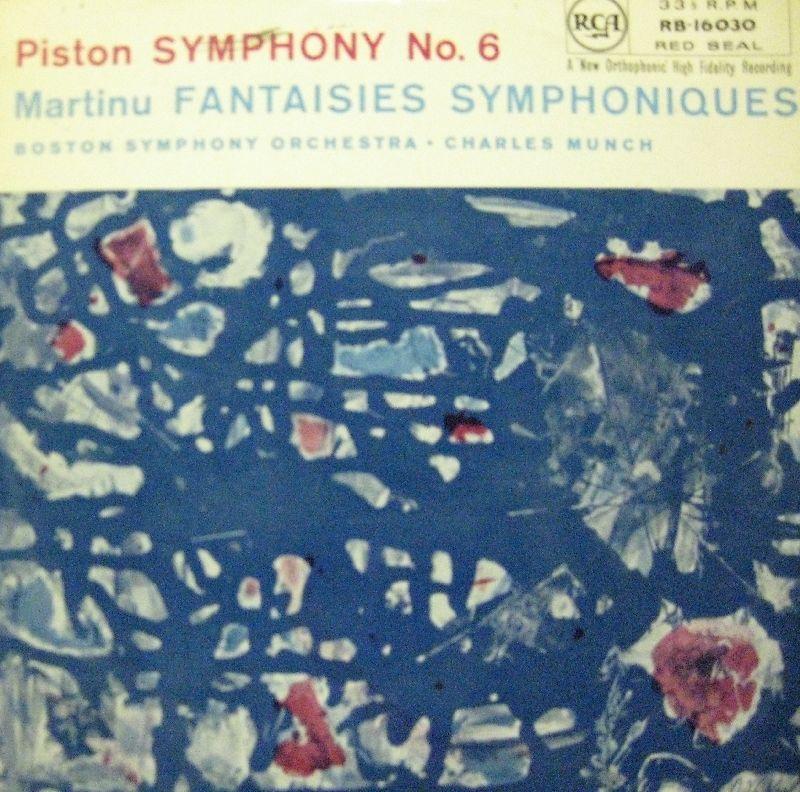 Piston(Vinyl LP)Symphony No.6-RCA- RB 16030-UK-Ex/Ex | eBay