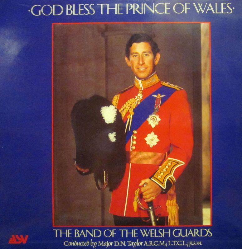 The Band of The Welsh Guards(Vinyl LP)God Bless The Prince Of Wales-ASV ...