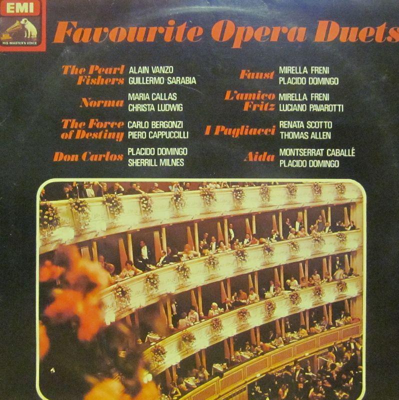 Various Opera(Vinyl LP)Favourite Opera Duets-HMV-ASD 3908-UK-VG/VG+ | eBay