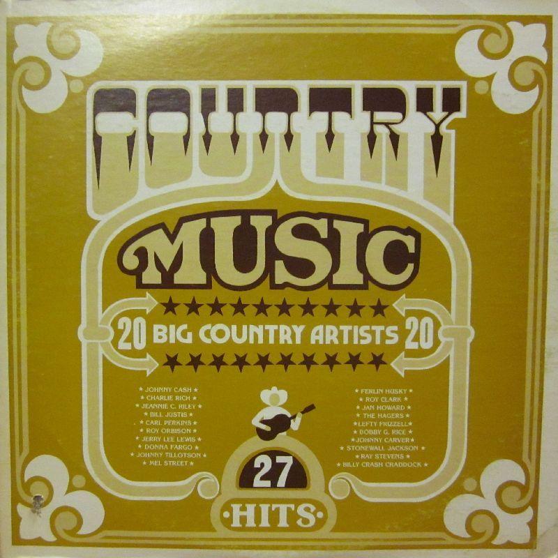 Various Country(Vinyl LP)20 Big Country Artists-GrT-2103 704-1974-Ex ...