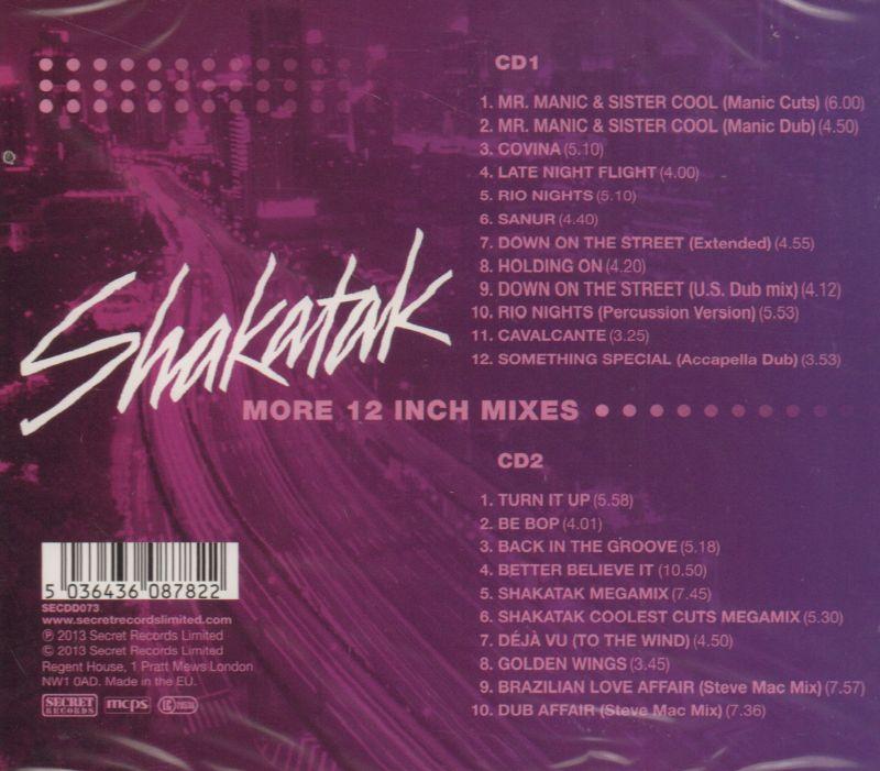 Shakatak(2CD Album)-More 12 inch Mixes-Secret-SECDD073-UK-2013-New ...